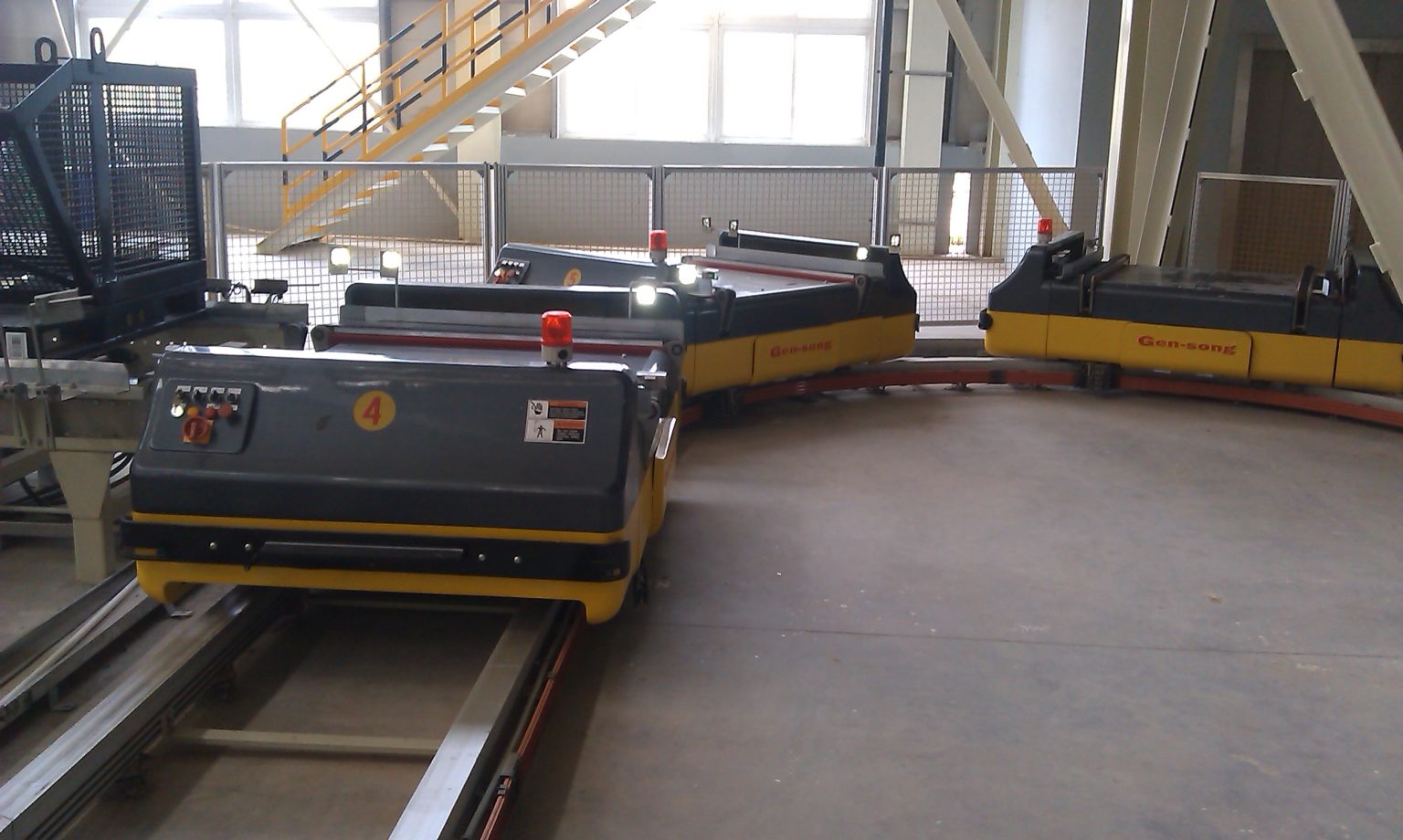 industrial 3D model RGV shuttle actual production - MACHINE - WORLD