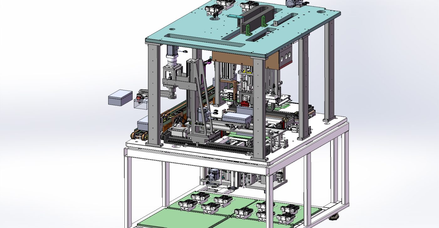 industrial 3D model Semi automatic OPP packing machine - MACHINE - WORLD