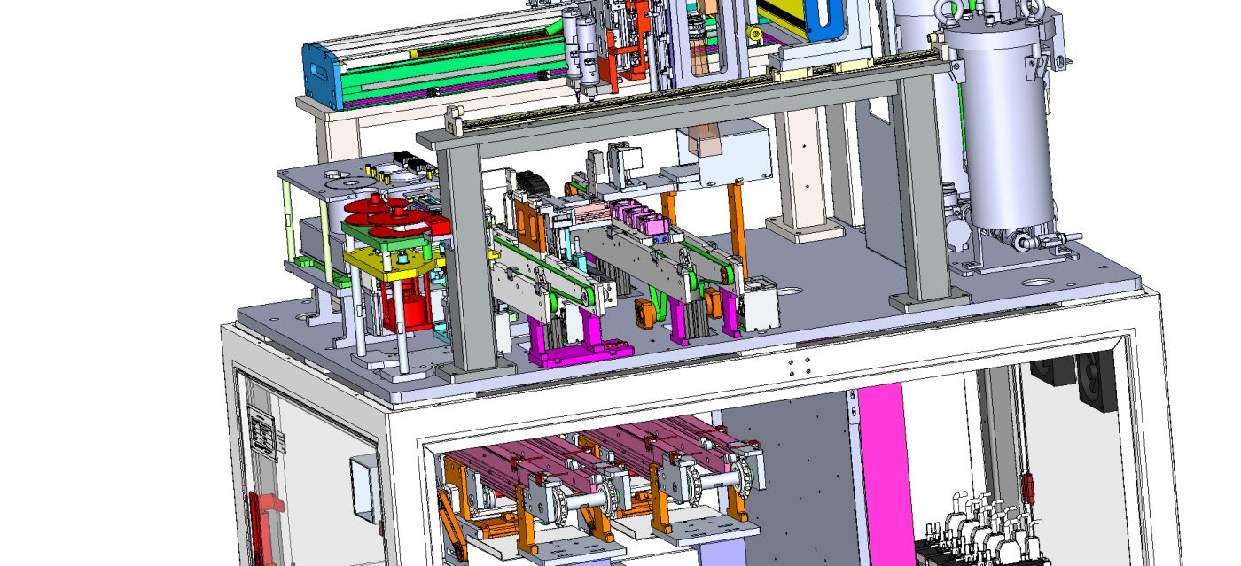 industrial 3D model Spring inside - MACHINE - WORLD
