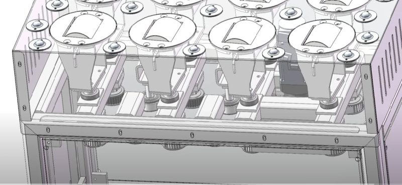 industrial 3D model Sorting wheel - MACHINE - WORLD