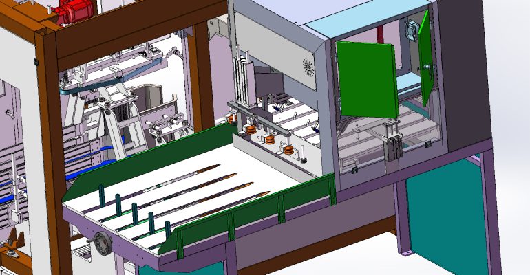 industrial 3D model Bagging machine - MACHINE - WORLD