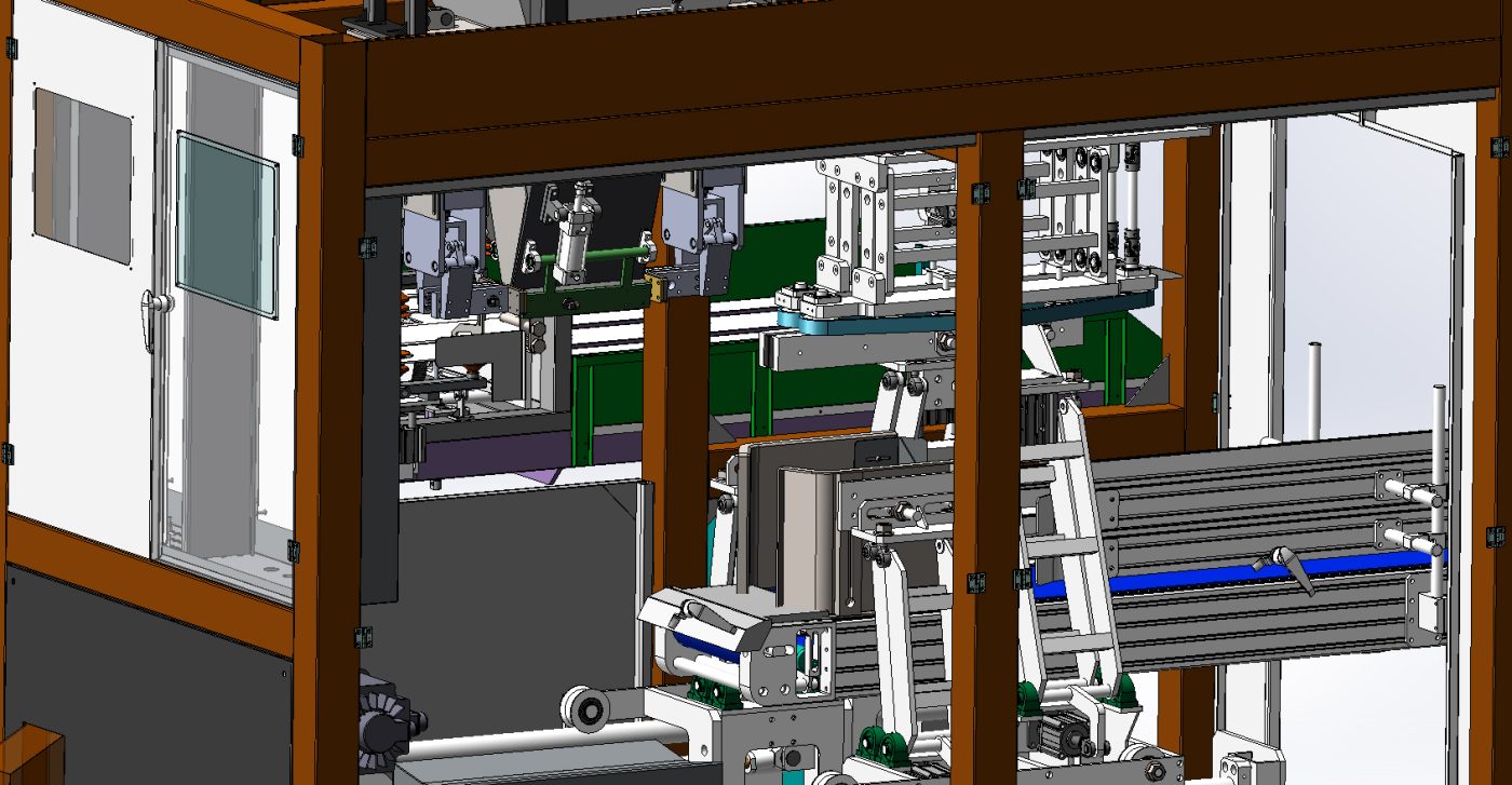 industrial 3D model Bagging machine - MACHINE - WORLD