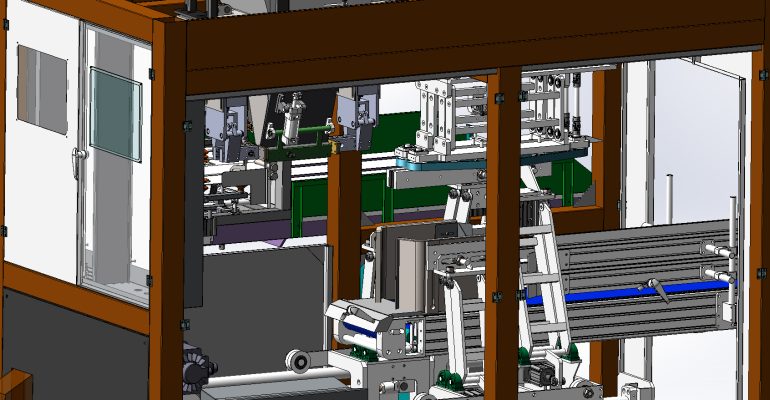 industrial 3D model Bagging machine - MACHINE - WORLD