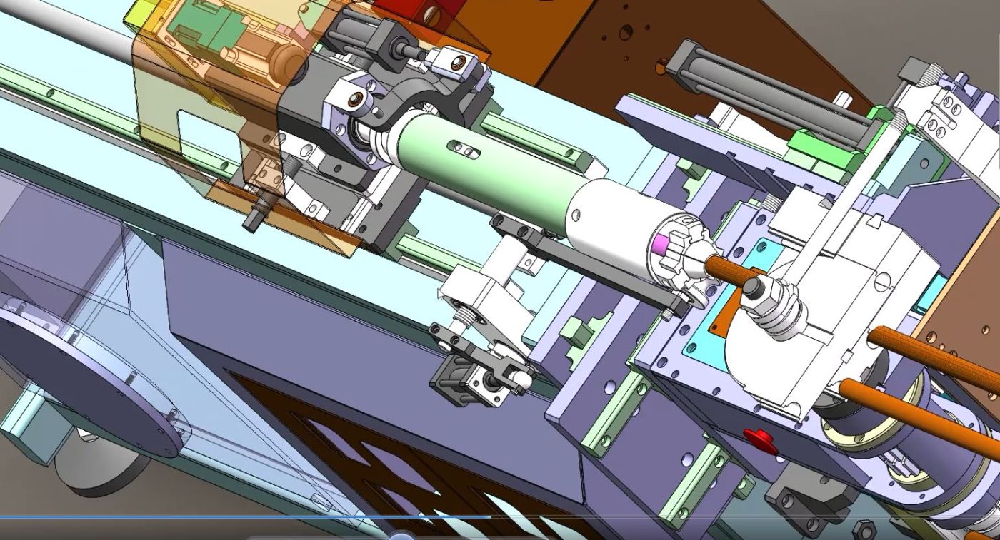 industrial 3D model Dual mode pipe bending machine equipment adopts numerical control system ...