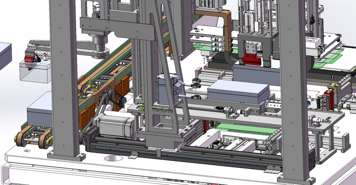 industrial 3D model Semi automatic OPP packing machine - MACHINE - WORLD
