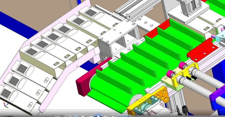 industrial 3D model Inner and Outer Box Assembly Packaging Equipment ...