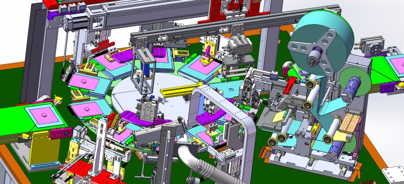 industrial 3D model Automatic PCM Paper Laminating Machine - MACHINE ...