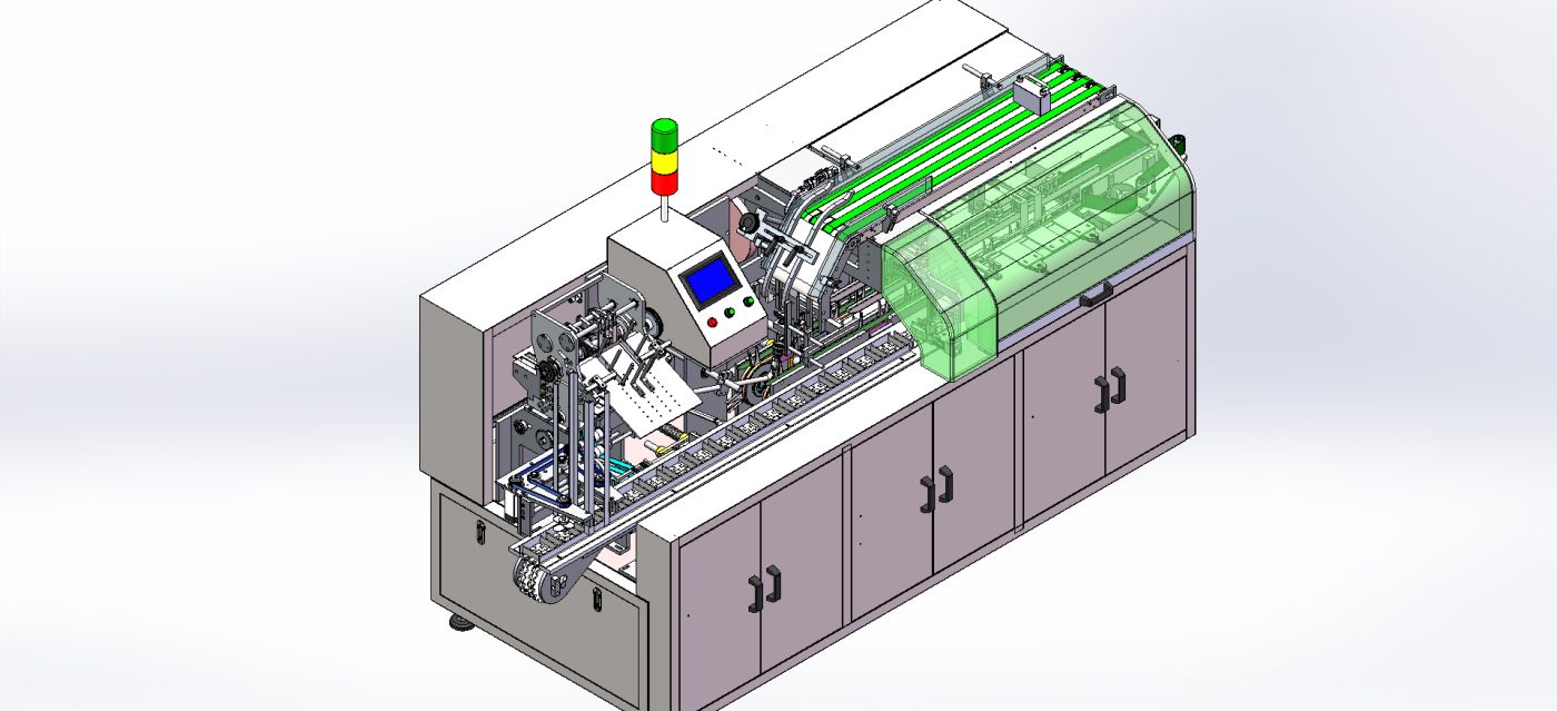 industrial 3D model Automatic high speed canning machine - MACHINE - WORLD