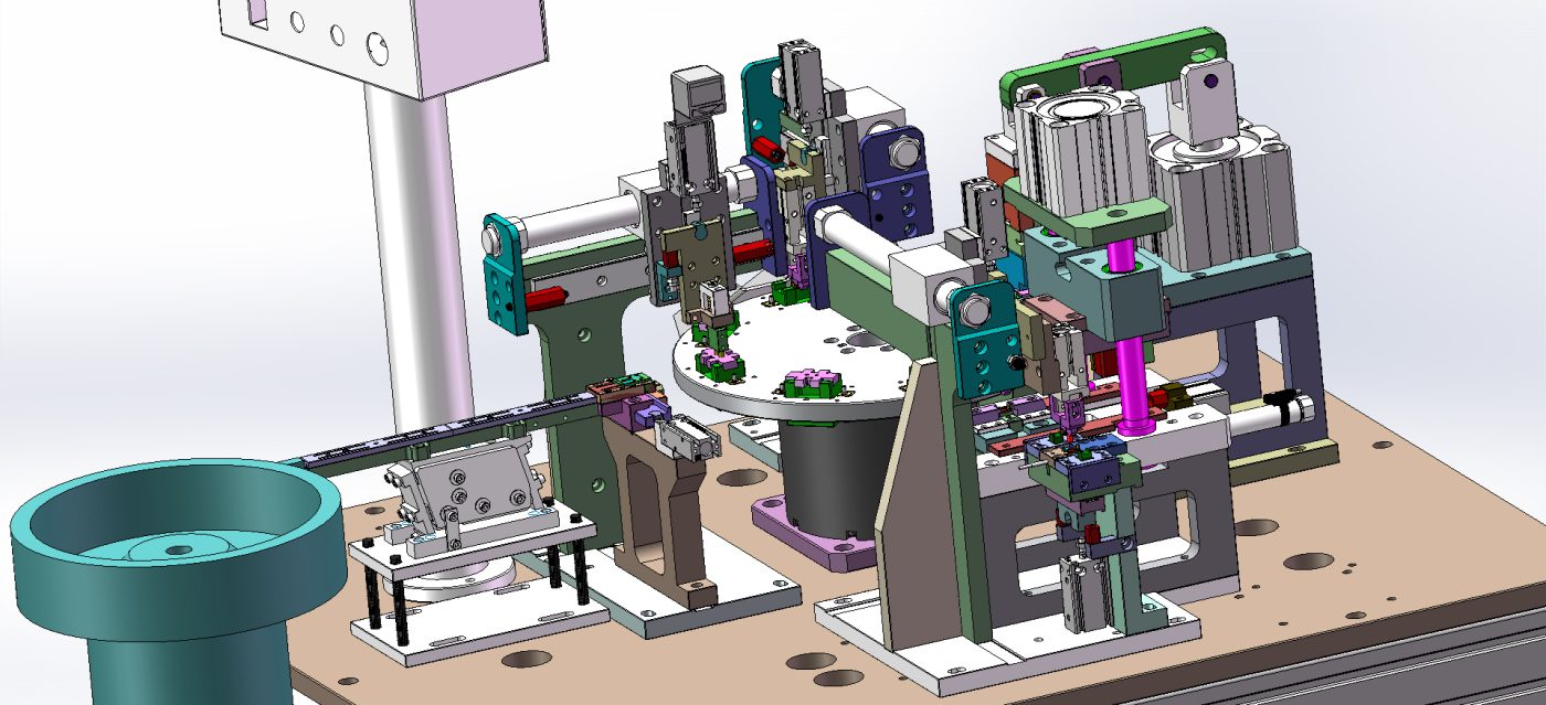 industrial 3D model Automatic silver spotting machine - MACHINE - WORLD