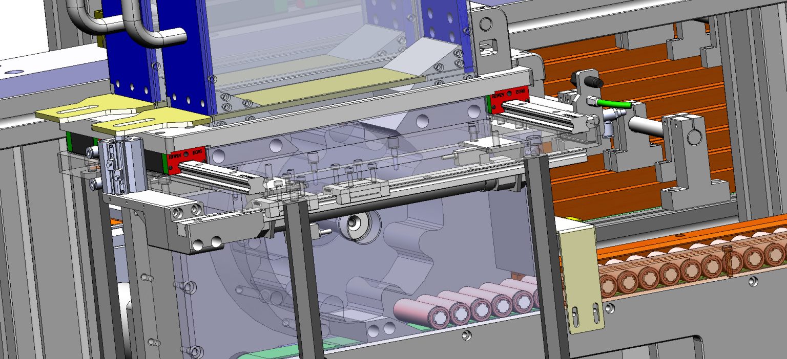 industrial 3D model Battery canning machine - MACHINE - WORLD