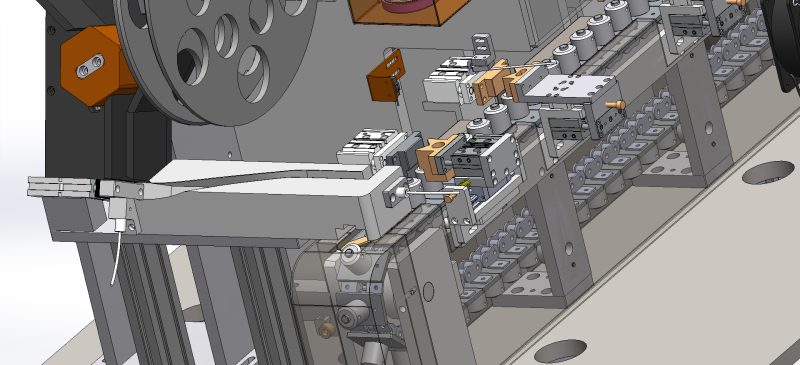 industrial 3D model Battery shrink wrap machine - MACHINE - WORLD