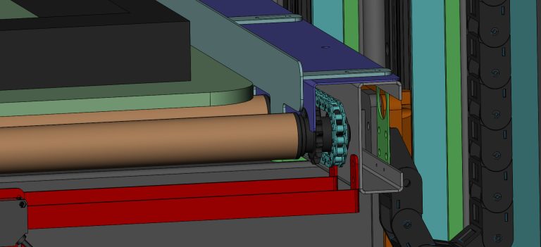 industrial 3D model Z type lifter chain hoist - MACHINE - WORLD