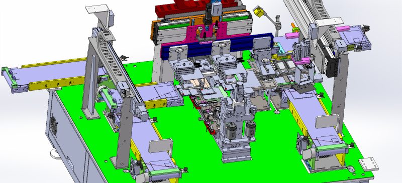 industrial 3D model Dimension meter machine - MACHINE - WORLD