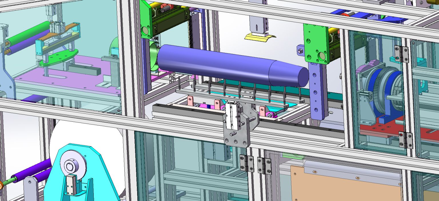 industrial 3D model Disposable plastic cup paper cup packing machine ...