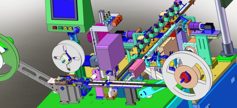 industrial 3D model Fully automatic female head detection and braiding ...
