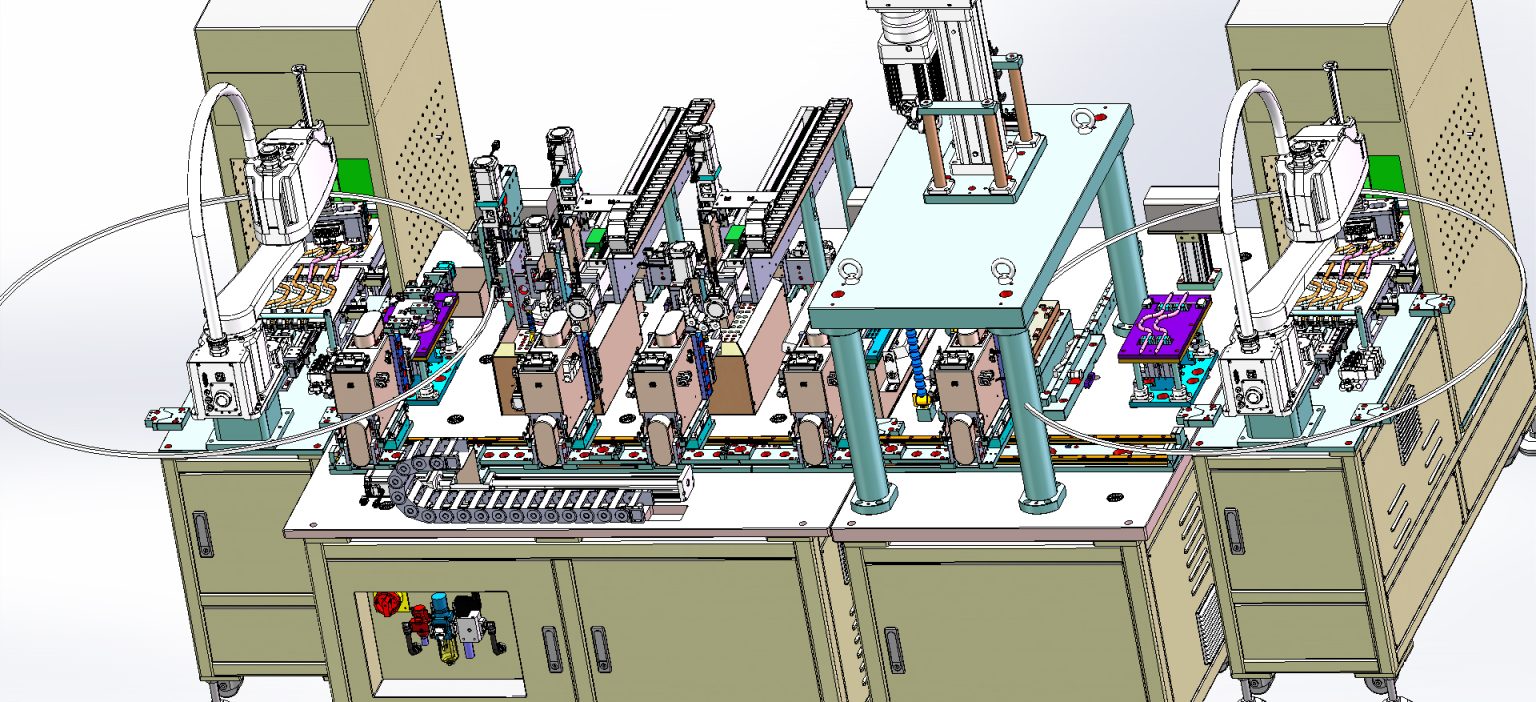 industrial 3D model Fully automatic round gravure grinding machine ...
