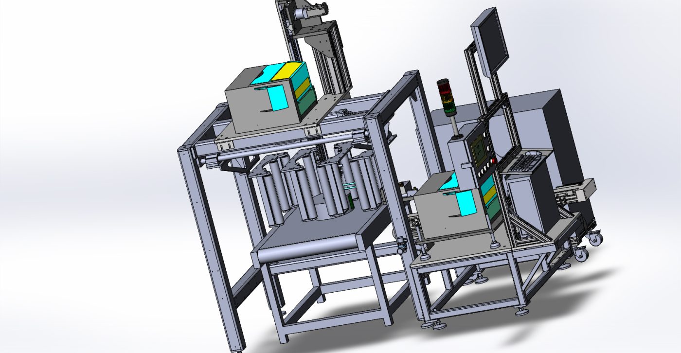 industrial 3D model Marking and labeling machine - MACHINE - WORLD