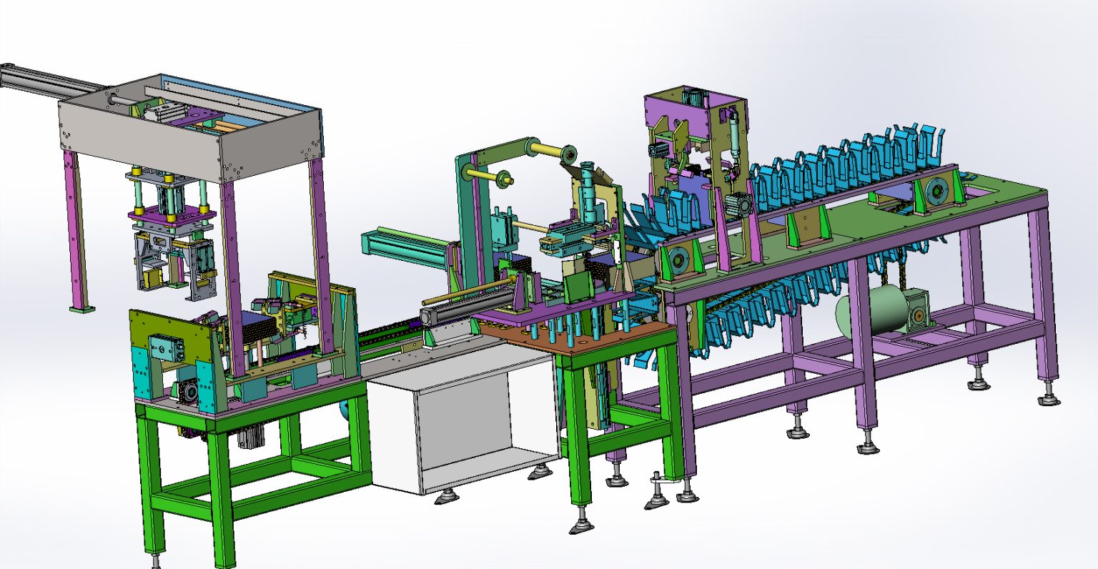 industrial 3D model Pole group changer automatic pole group changer ...