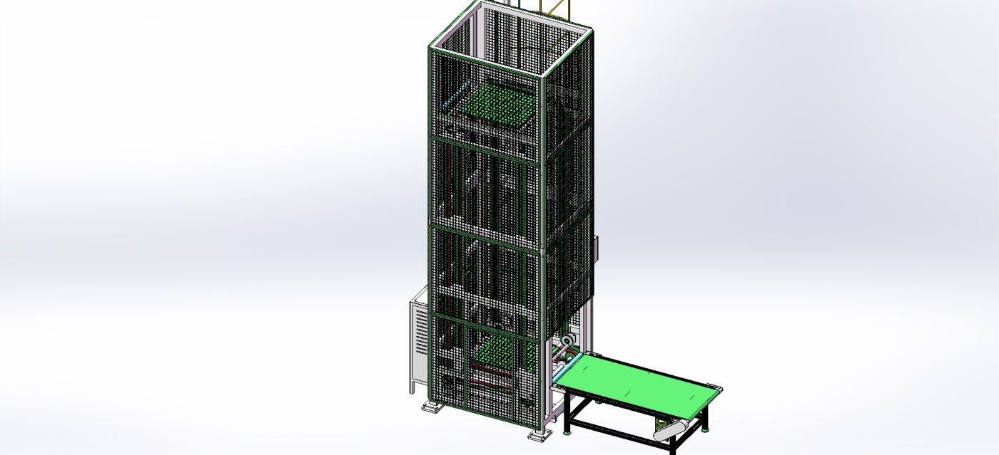 industrial 3D model Z type lifter chain hoist - MACHINE - WORLD