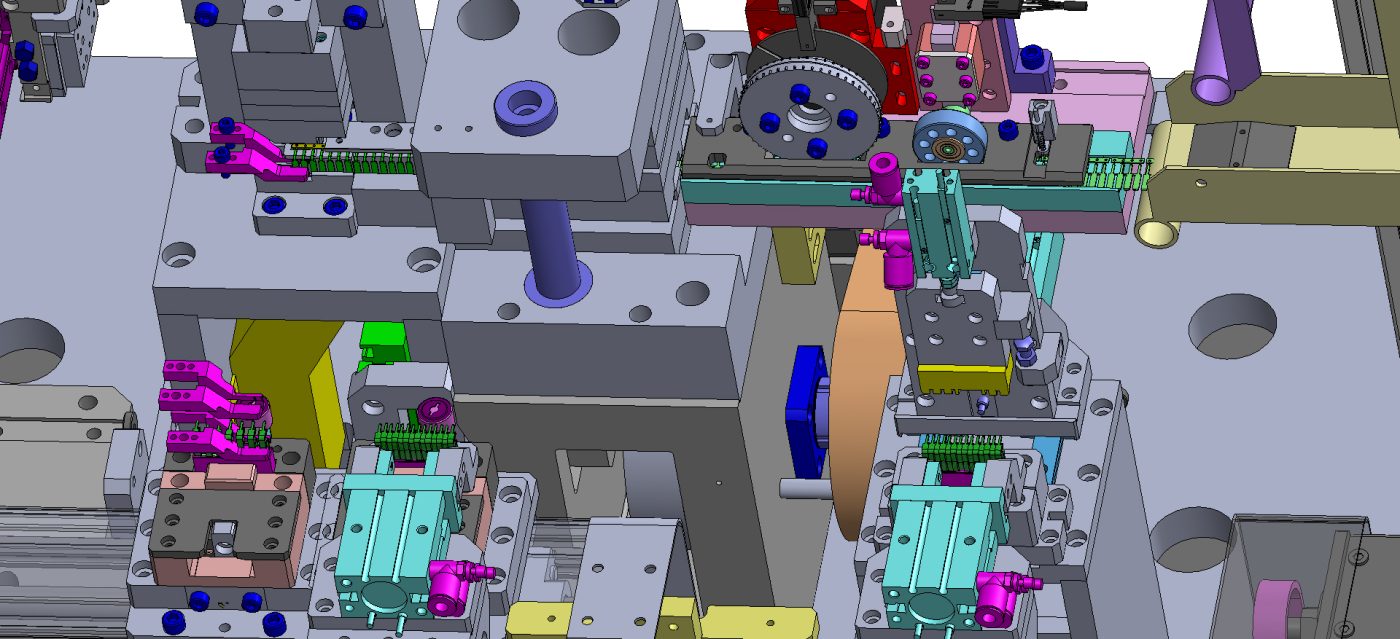 industrial 3D model Terminal bending cutting machine - MACHINE - WORLD
