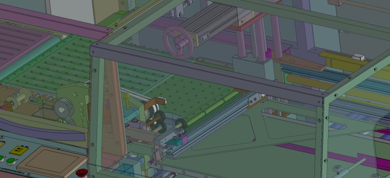 industrial 3D model Gift box packing machine - MACHINE - WOLRD