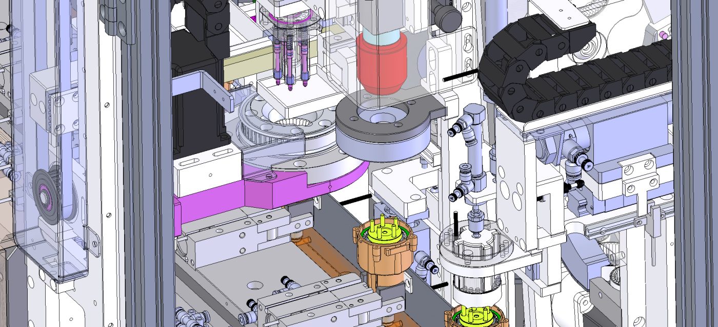 industrial 3D model Planetary gear assembly machine - MACHINE - WORLD