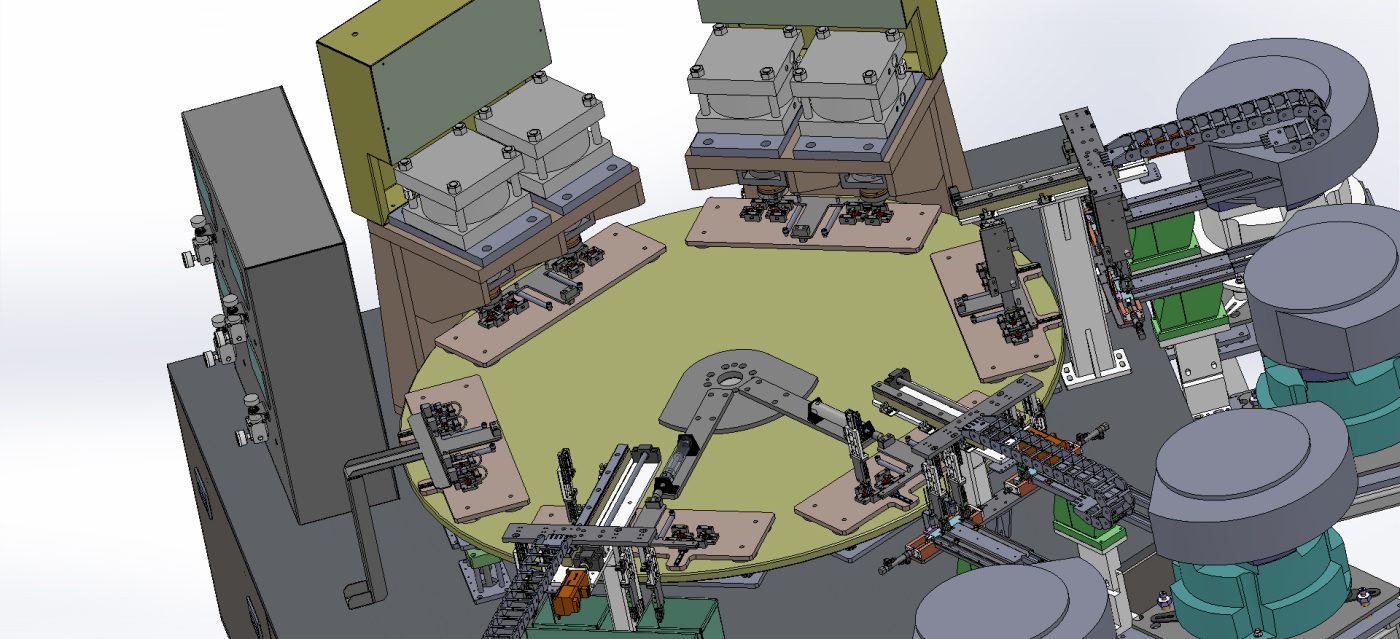 industrial 3D model stamping riveting machine - MACHINE - WORLD