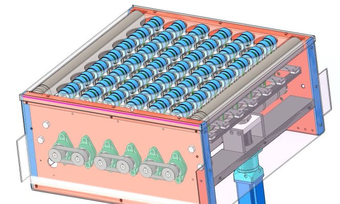 industrial 3D model wheel sorter - MACHINE - WORLD