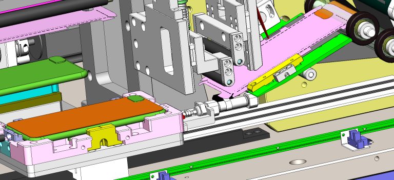 industrial 3D model Automatic carton feeding and gluing machine ...