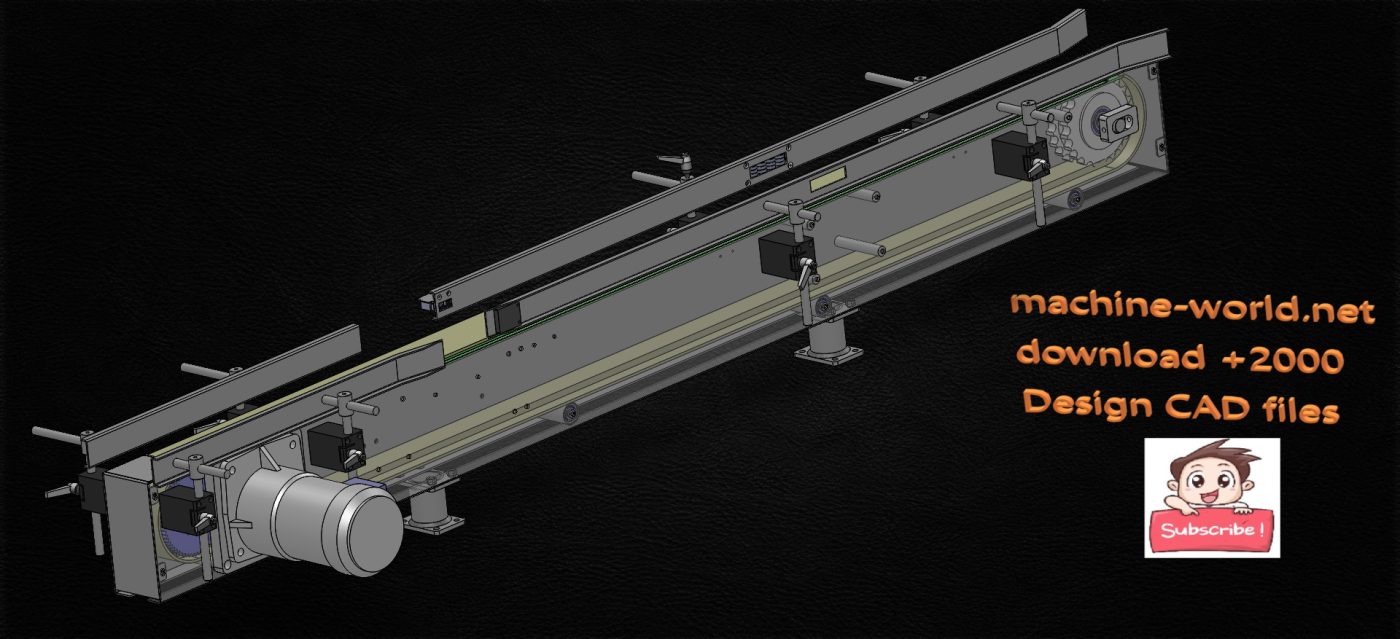 industrial 3D model Z type lifter chain hoist - MACHINE - WORLD