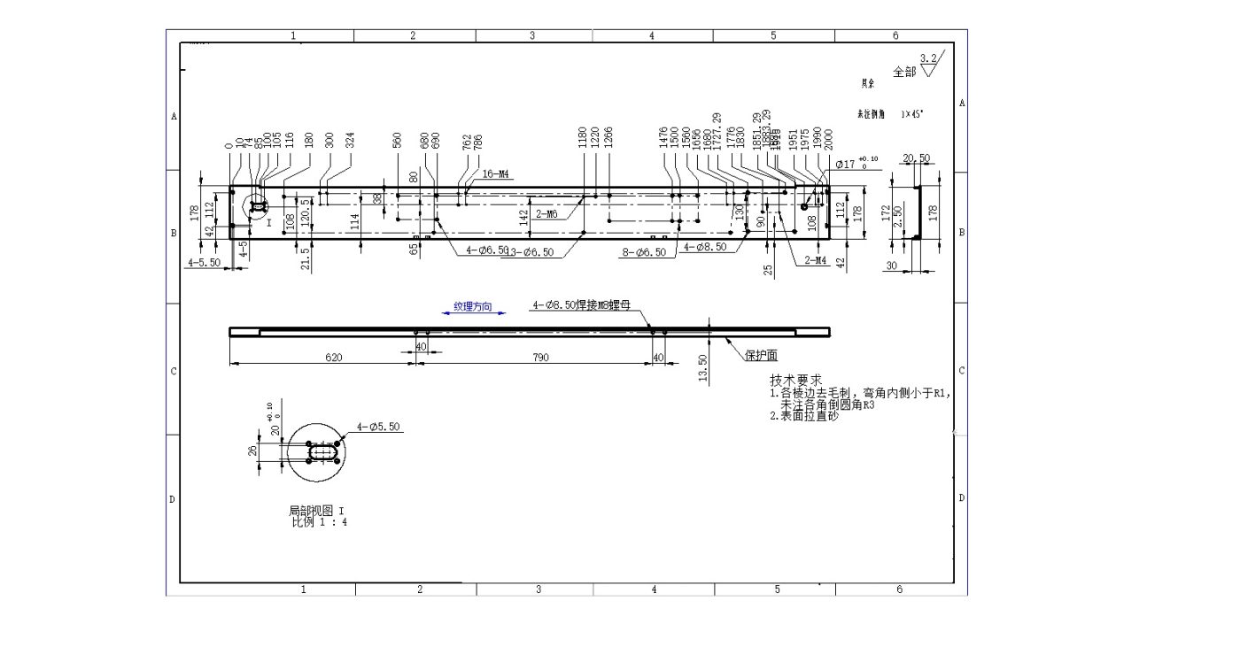 industrial 3D model Chain Plate Conveyor - MACHINE - WORLD