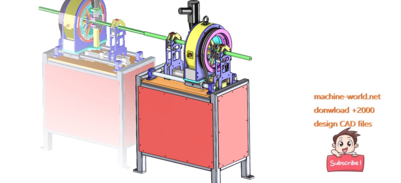 industrial 3D model Fully automatic CNC pipe bending machine - MACHINE ...