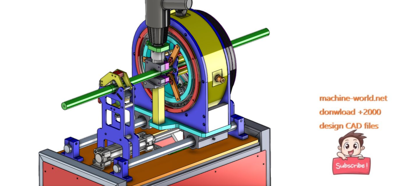 industrial 3D model Fully automatic CNC pipe bending machine - MACHINE ...
