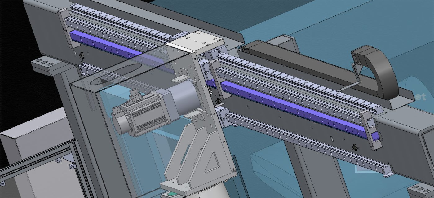 industrial 3D model Manipulator is used for automatic loading and ...