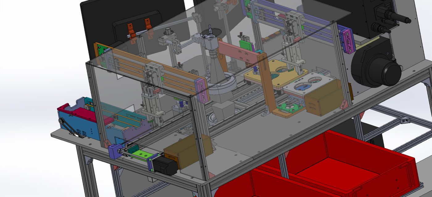 industrial 3D model Mark all in one machine visual inspection - MACHINE ...