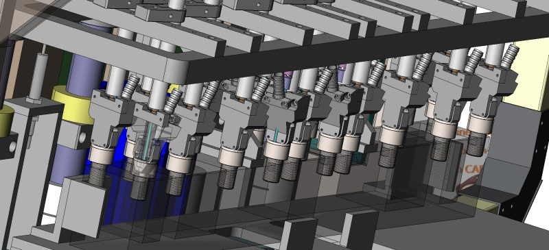industrial 3D model Multi function automatic screw machine - MACHINE ...