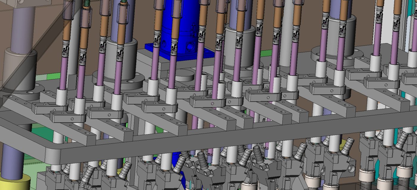 industrial 3D model Multi function automatic screw machine - MACHINE ...