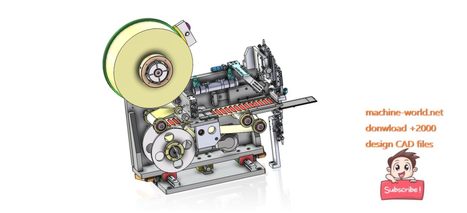 industrial 3D model PCB labeling and stripping machine - MACHINE - WORLD