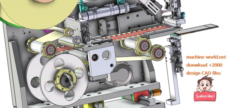 industrial 3D model PCB labeling and stripping machine - MACHINE - WORLD