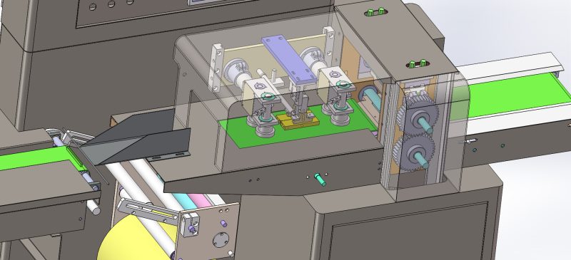 industrial 3D model Standard 300 pillow packaging machine - MACHINE - WORLD