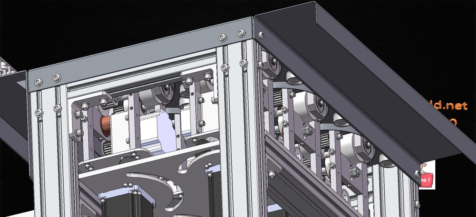 industrial 3D model Wheel sorter 2 - MACHINE - WORLD