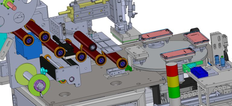 industrial 3D model Wrapping film integrated equipment - MACHINE - WORLD