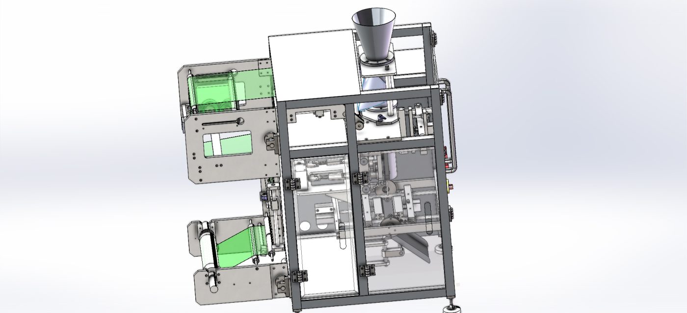 industrial 3D model Packing machine MZ - MACHINE - WORLD