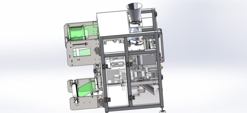 industrial 3D model Packing machine MZ - MACHINE - WORLD