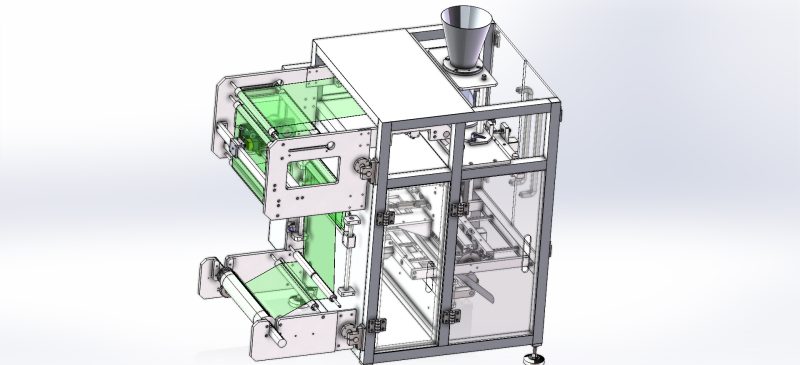 industrial 3D model Packing machine MZ - MACHINE - WORLD
