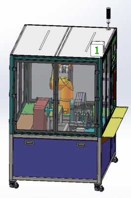 industrial 3D model Standard cloth wheel grinder - MACHINE - WORLD