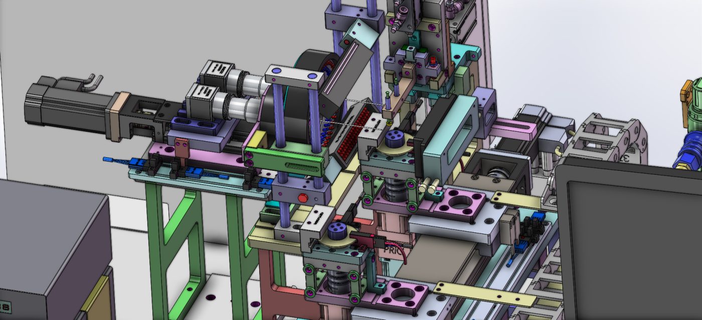 industrial 3D model General assembly drawing of PIN detection - MACHINE ...