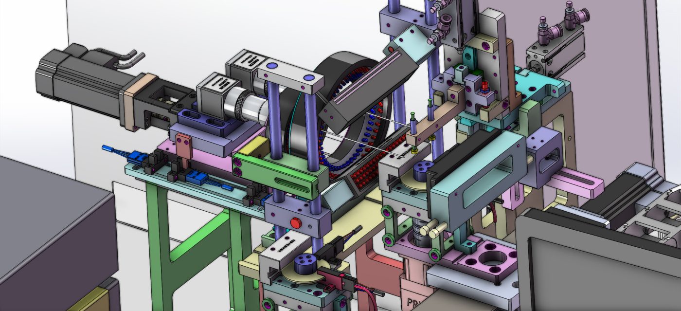 industrial 3D model General assembly drawing of PIN detection - MACHINE ...