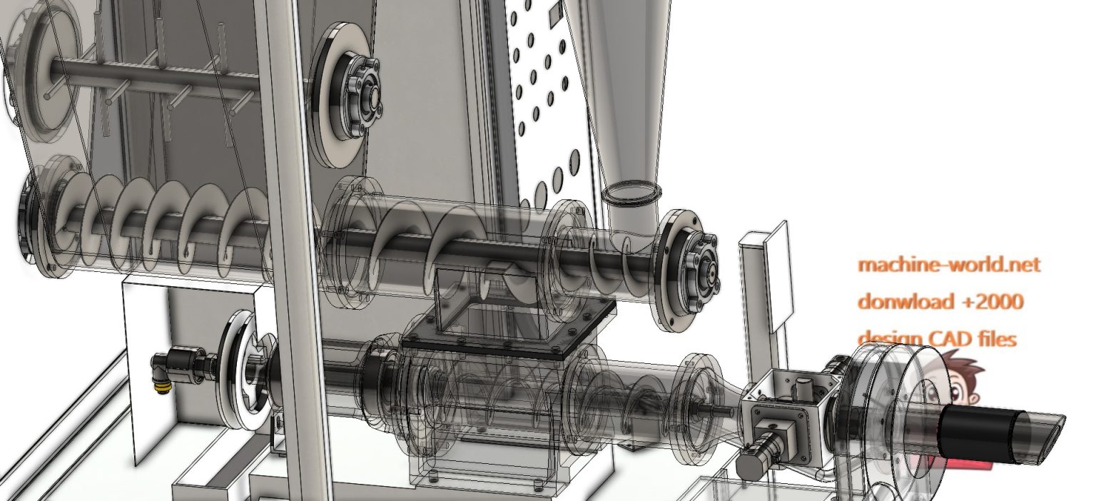 industrial 3D model Powder quantitative packing machine - MACHINE - WORLD