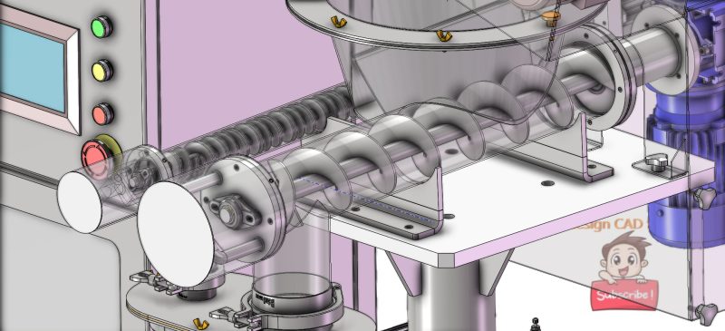 industial 3D model Powder filling equipment 0.3kg-25kg - MACHINE - WORLD